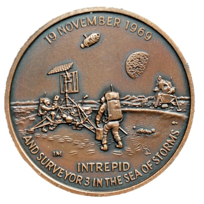 1969 Apollo 12 Intrepid Medal – Merchantman & Sons